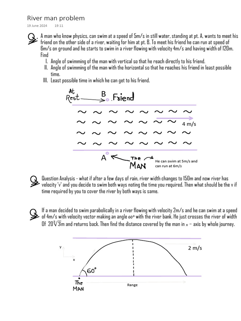 River Man Problem | PDF