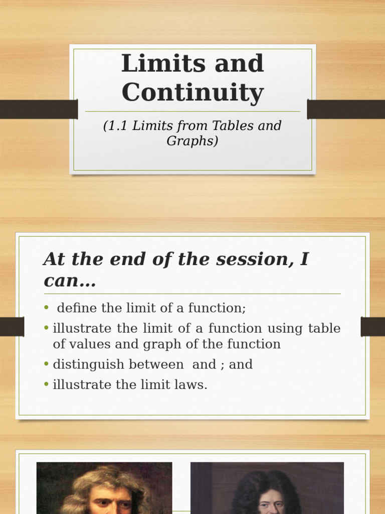 Q3 W1 Limits and Continuity Copy | PDF | Calculus | Function (Mathematics)