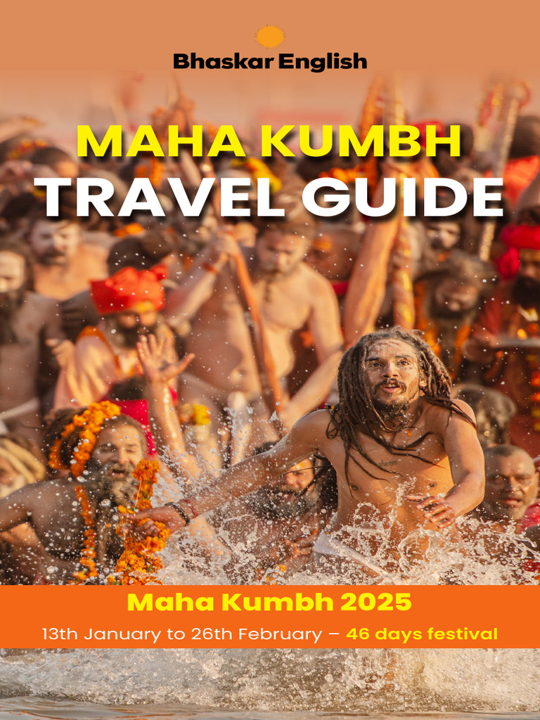 Kumbh Guide Magazine 2025 English - With - Hyperlink | PDF | Hindu Worship