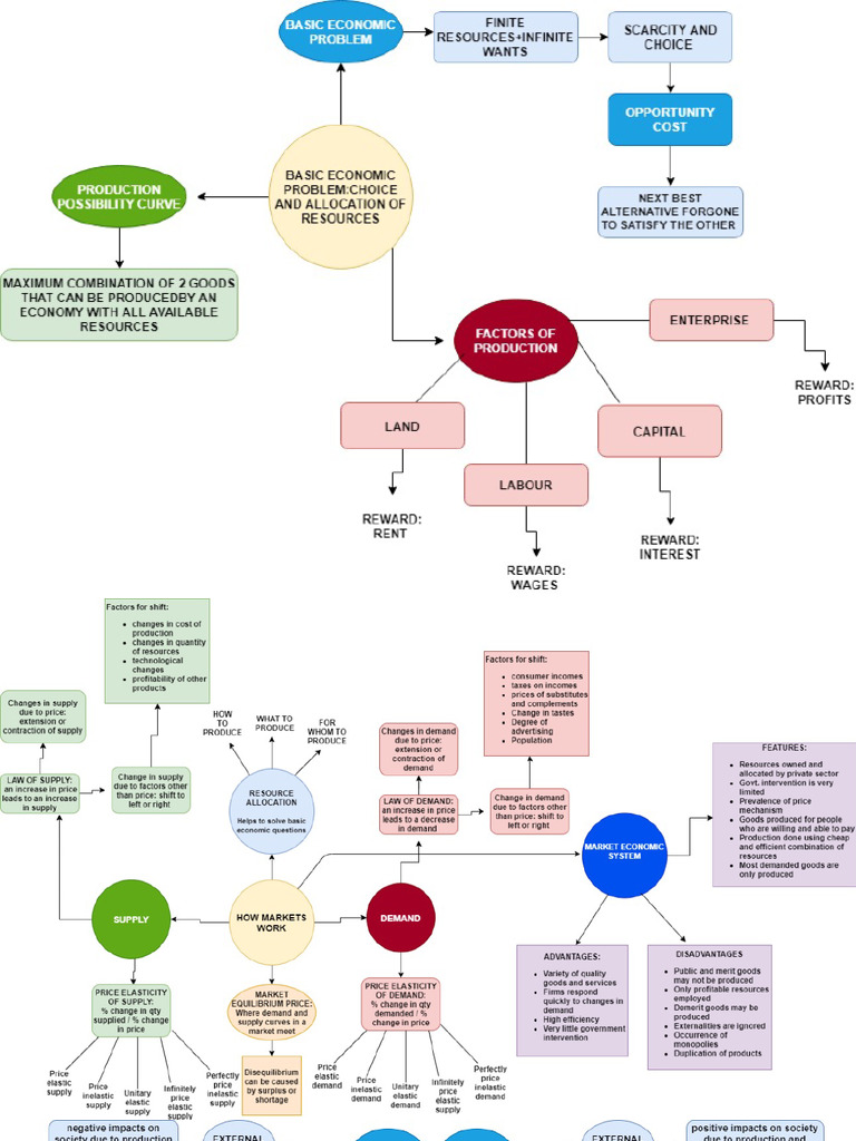 Eco Notes Mindmaps | PDF