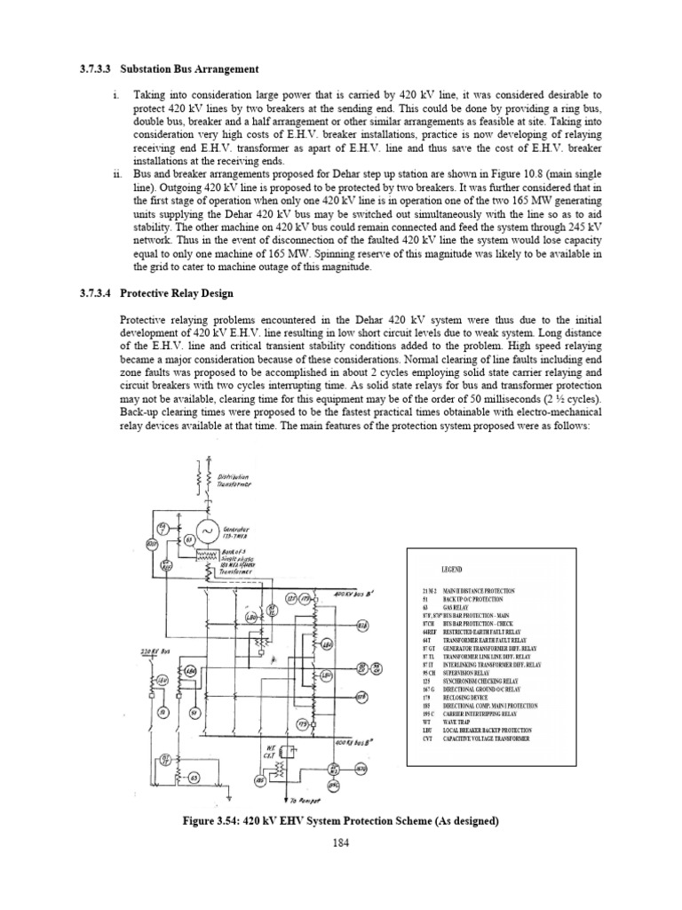 Electrical Protection System 004 | PDF | Relay | Transformer