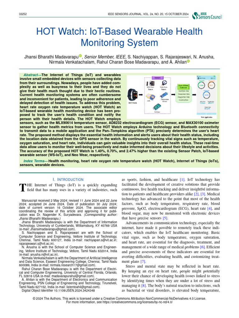 Paper Hotwach 4NM21CM013 | PDF | Wearable Technology | Internet Of Things