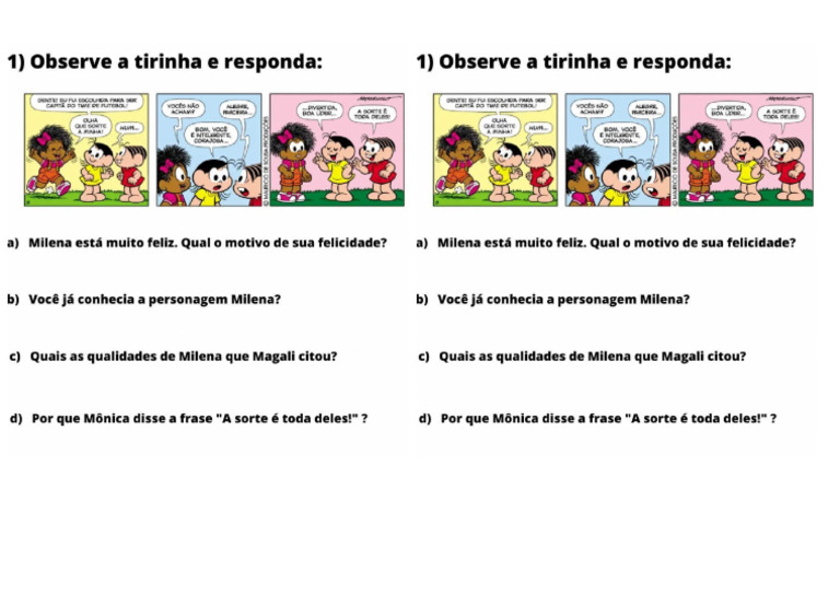 Tirinha Turma Da Monica Pdf