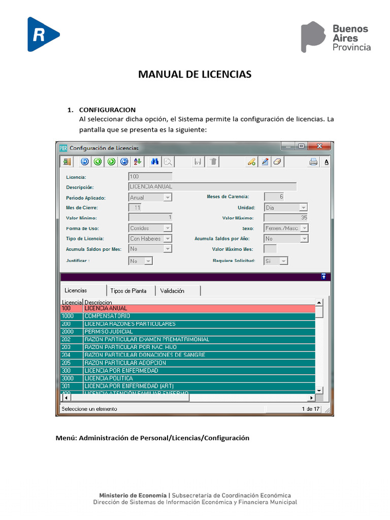 Manual de Licencias | PDF | Ventana (informática) | Informática