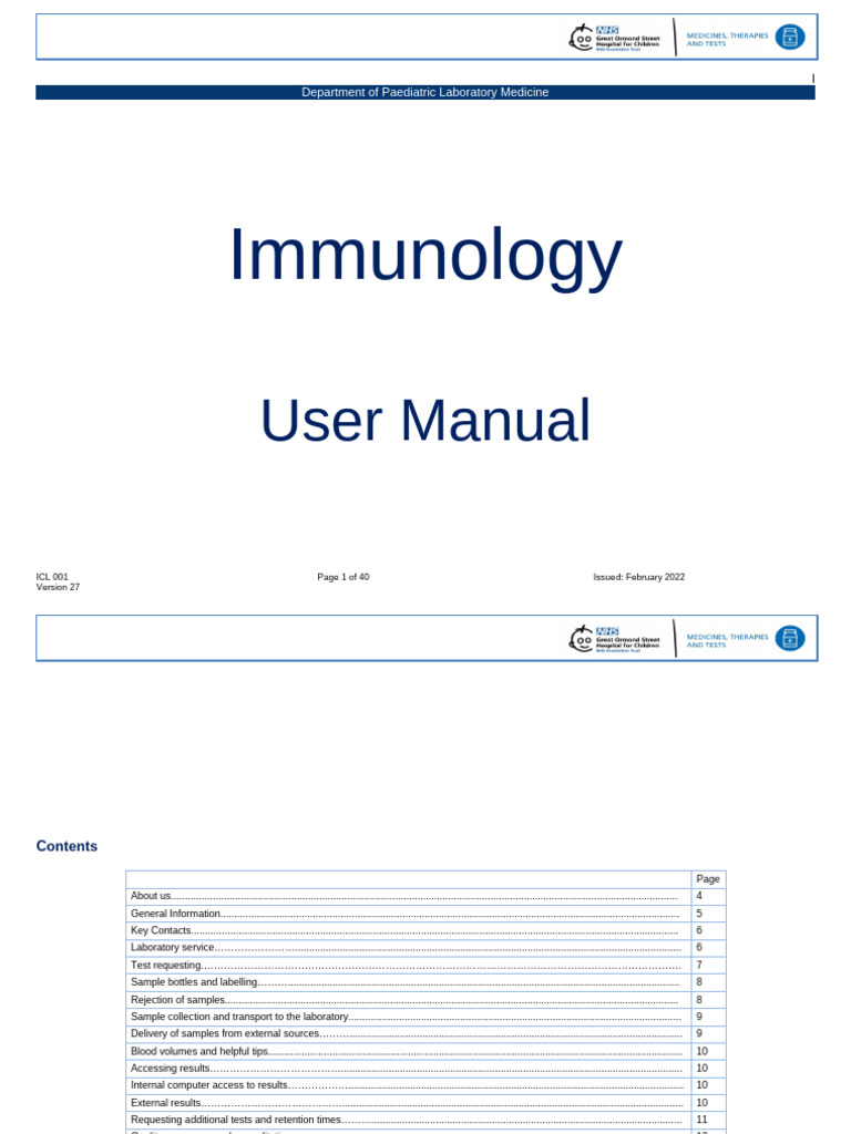 Immunology User Guide | PDF | Complement System | Immunoglobulin G