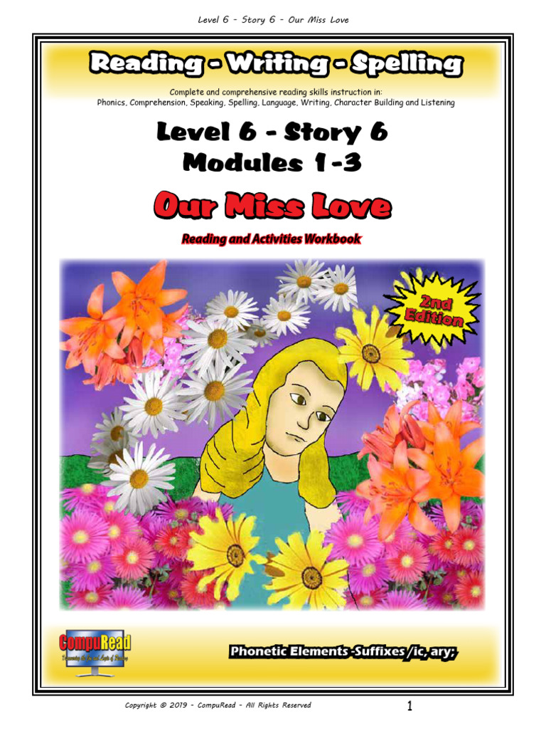 001 L6S6-Our-Miss-Love-Activity-Workbook | PDF