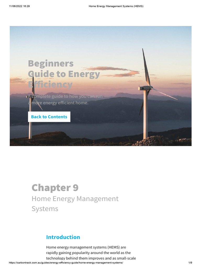 Home Energy Management Systems (HEMS) | PDF | Solar Power | Photovoltaic System