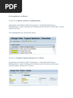ERP-EWM Organizational Structure Guide | PDF | Logistics | Warehouse