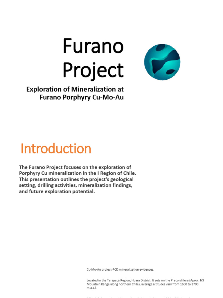 Furano Project: Cu-Mo-Au Exploration Insights | PDF | Rock (Geology ...