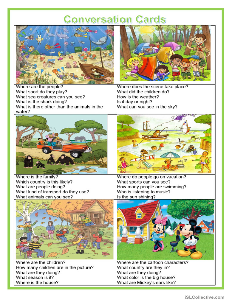 Kids' Activity and Observation Quiz | PDF