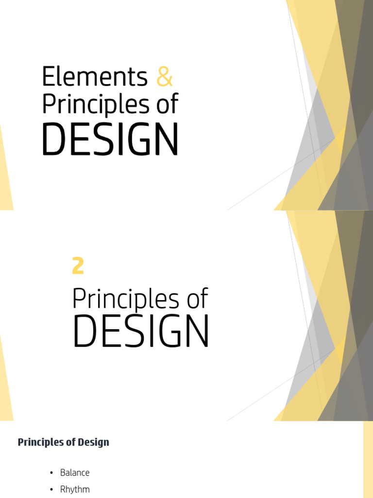 02 - Principles of Design | PDF