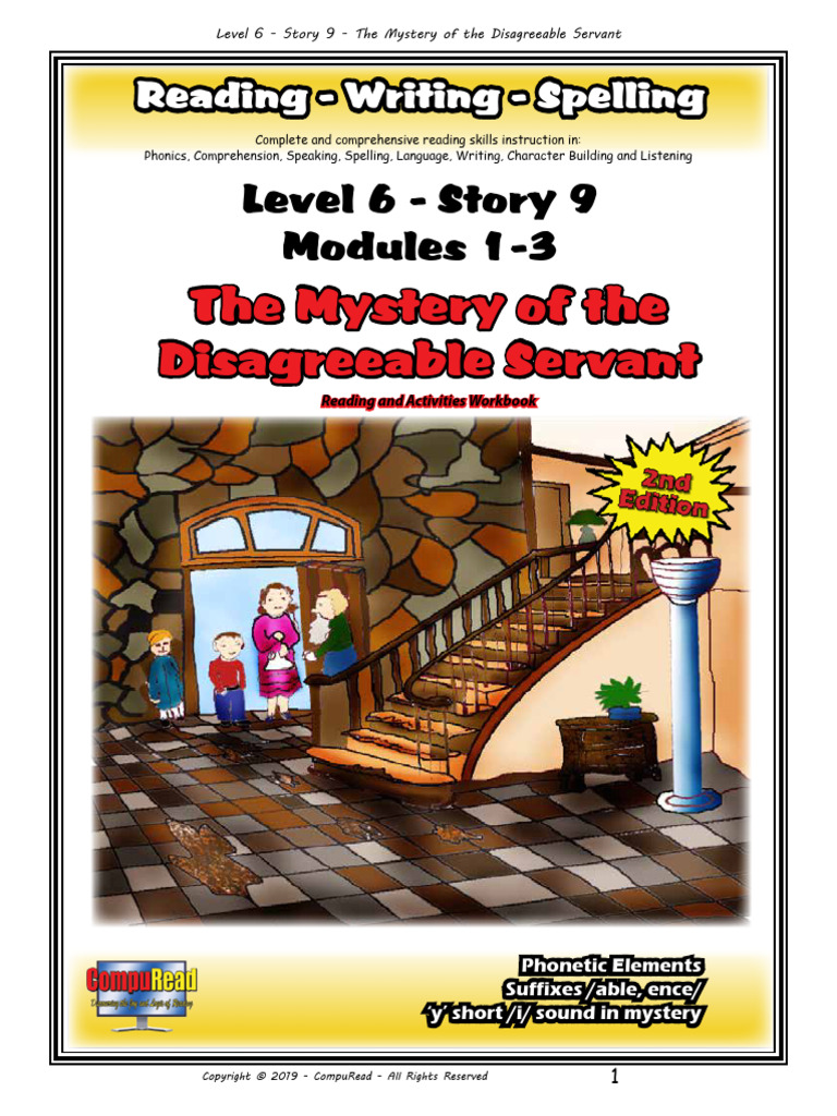 001 L6S9-The-Mystery-of-the-Disagreeable-Servant-Activity-Workbook | PDF