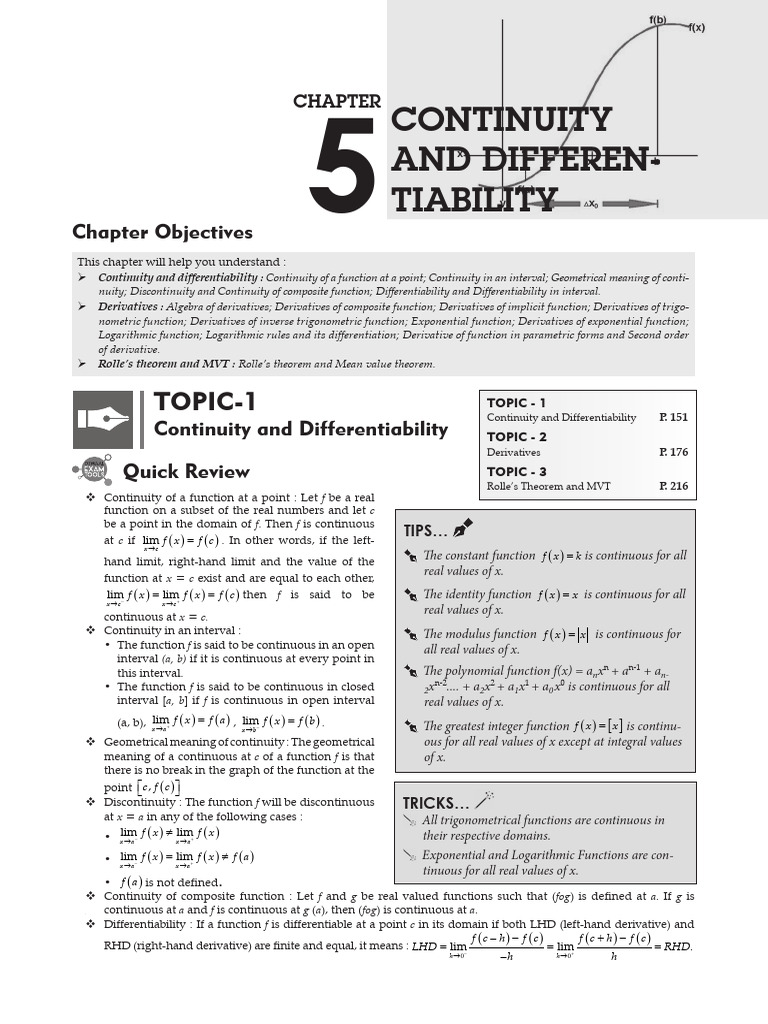 Maths 12th Exemplar CHP 5 | PDF | Function (Mathematics) | Exponential Function