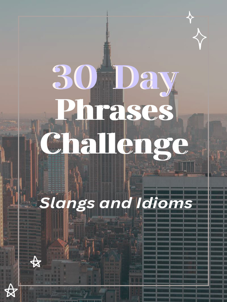 30 Day English Challenge - Compressed | PDF
