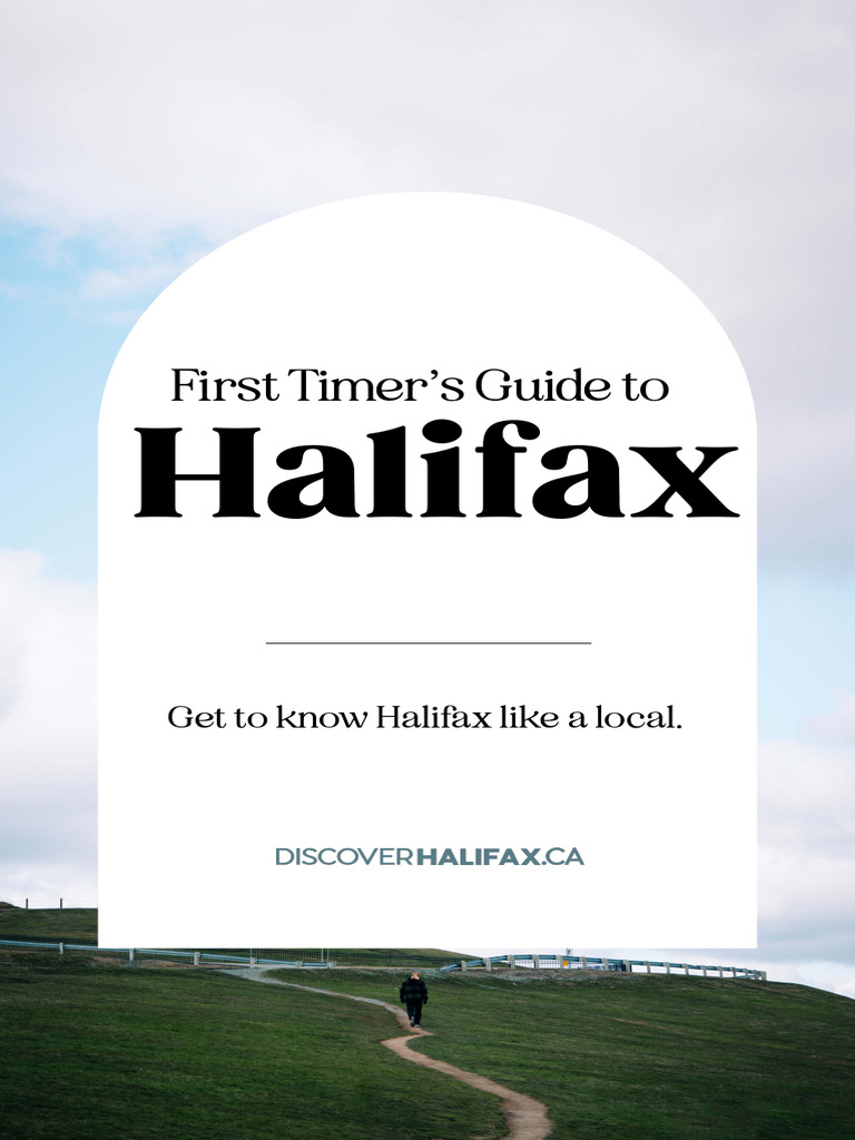 Halifax First Timer's Local Guide | PDF