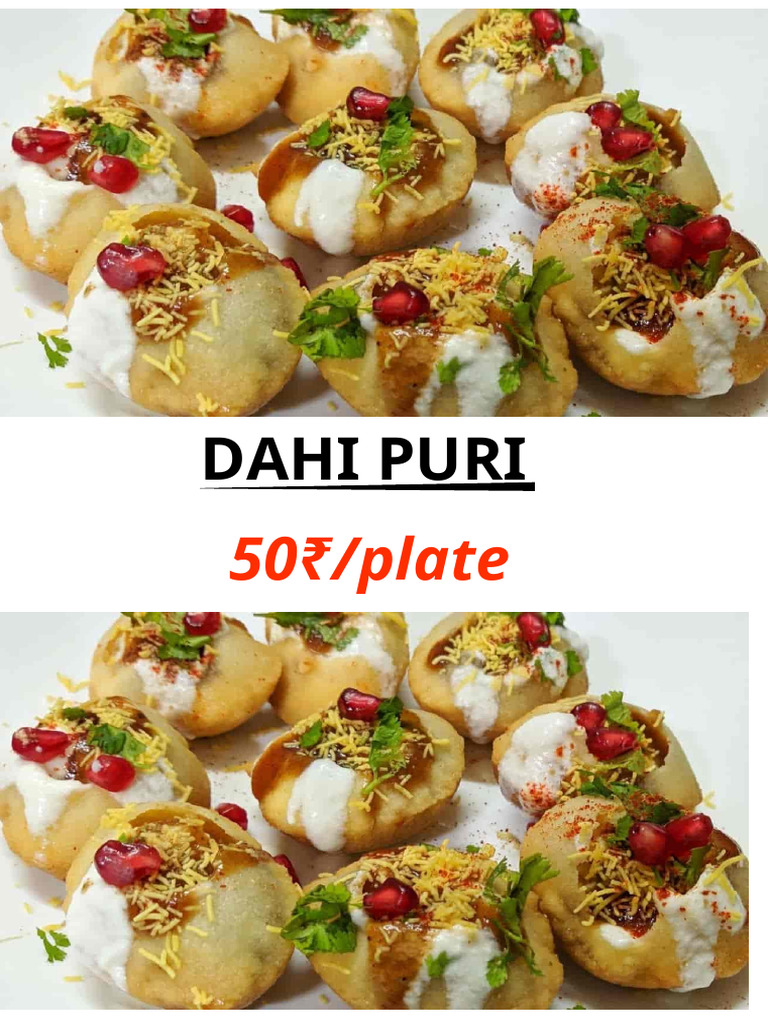 Dahi Puri | PDF
