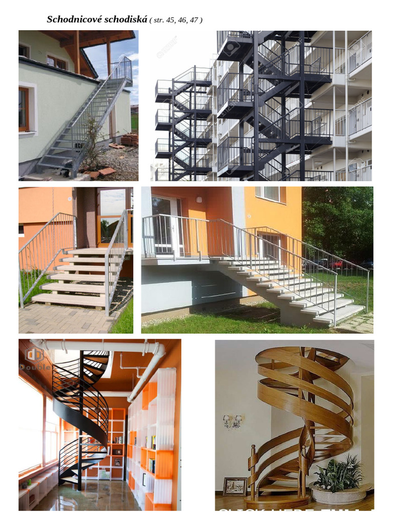 Schodisko - Schodnicové, Visuté, Zavesené,... | PDF
