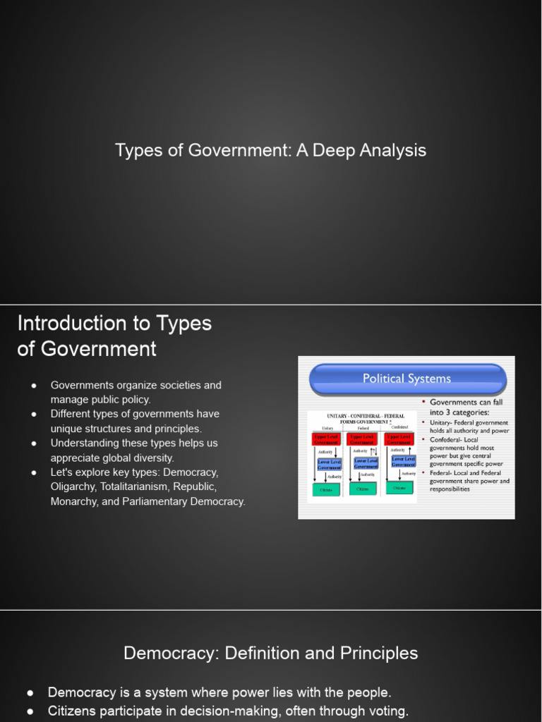 Understanding Global Governments | PDF | Monarchy | Democracy