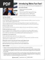 Fair Fares NYC Program Overview | PDF | Service Industries | Transport