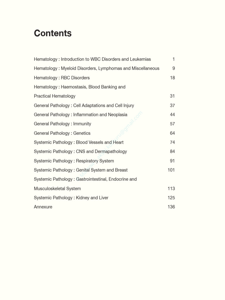 Pathology | PDF | White Blood Cell | Lymphoma
