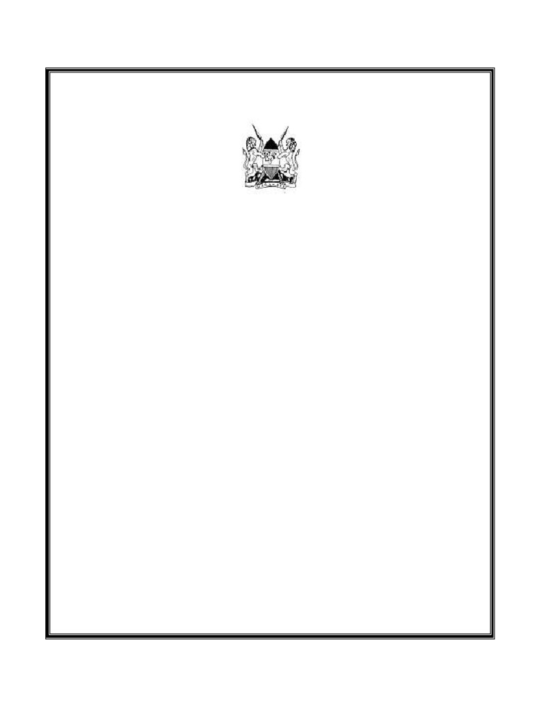 Mwiki Primary School Admin Block Tender | PDF | Guarantee | General ...
