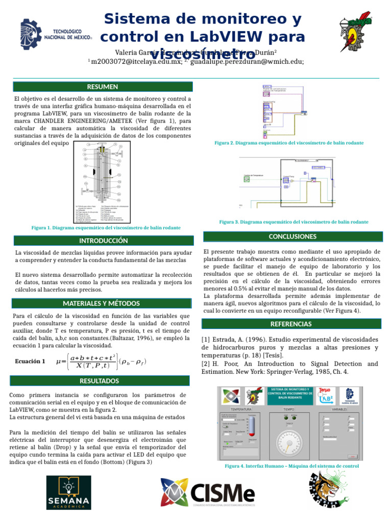 Poster Sistema de Monitoreo Valeria Garcia | PDF | Informática