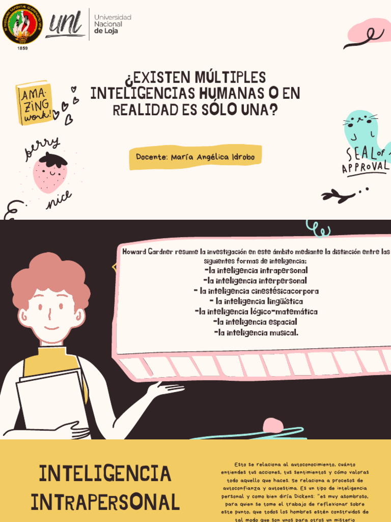 Múltiples Inteligencias según Gardner | PDF | Inteligencia emocional ...
