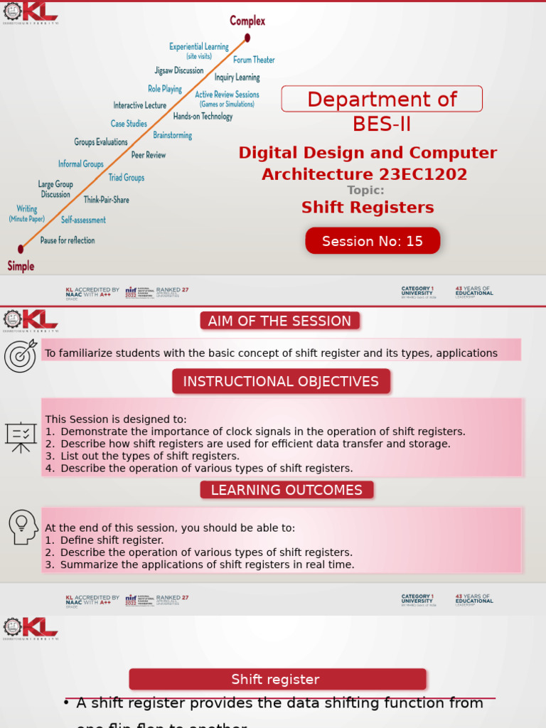 Understanding Shift Registers in Digital Design | PDF | Logic Gate ...