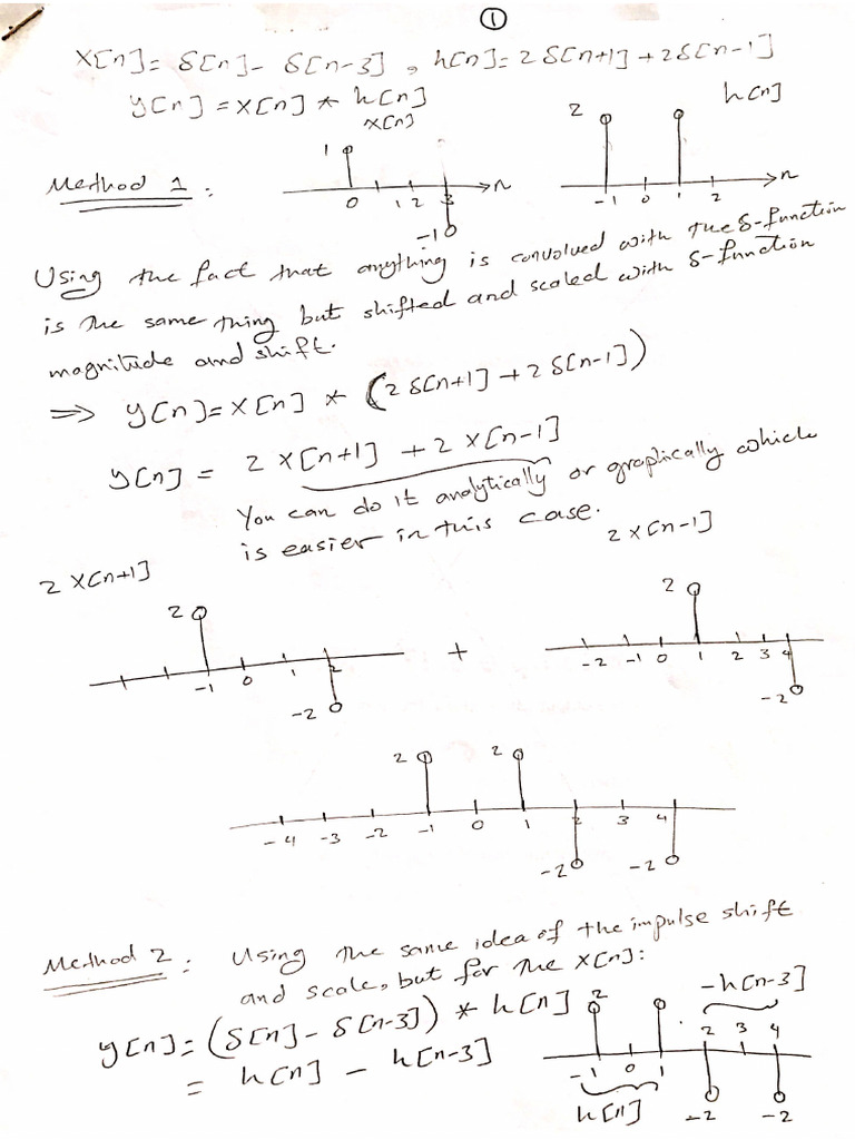 Ch2 Convolution Example in Multiple Approaches | PDF