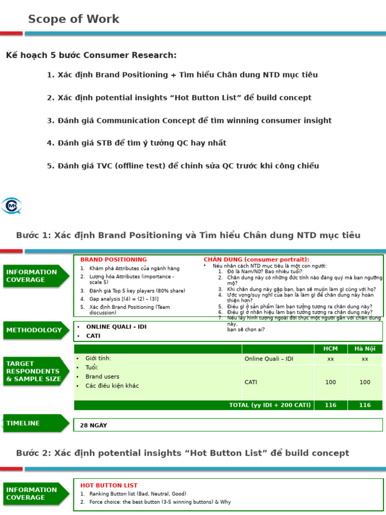 Building TVC - Master Research Plan | PDF