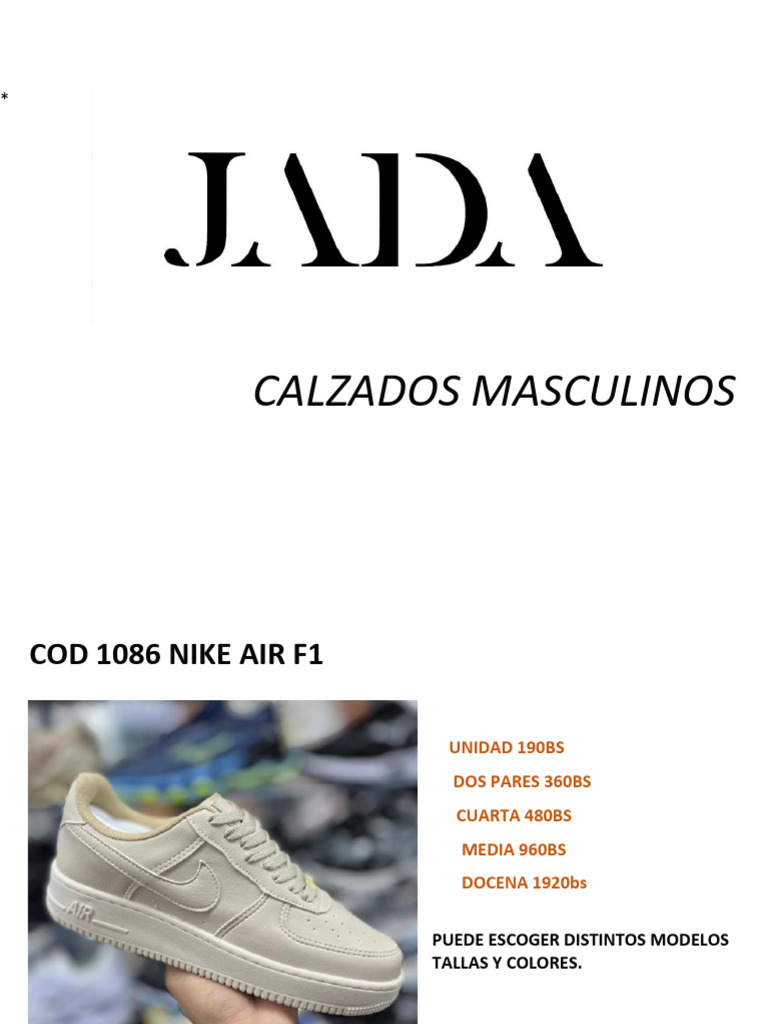 1.catalogo Hombre Jada 12 Oficial | PDF | Nike | Calzado