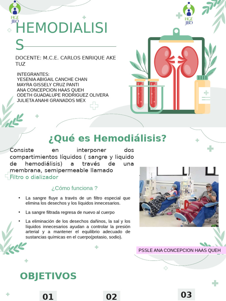 HEMODIALISIS | PDF | Hemodiálisis | Medicina CLINICA
