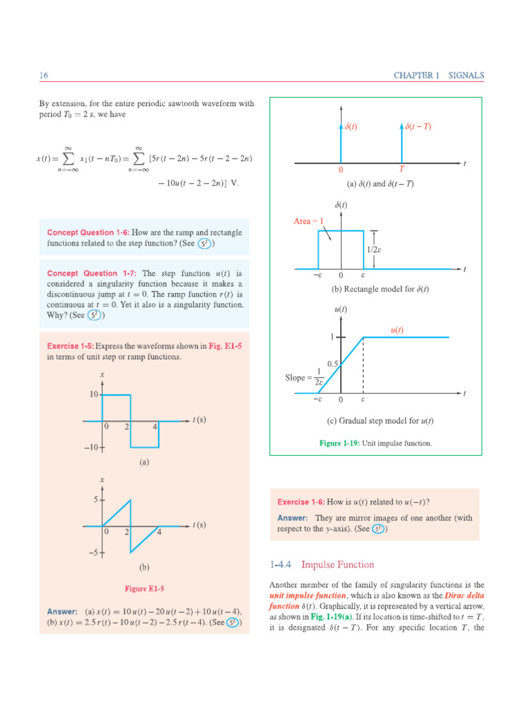SP1 UY Lec1 Delta Function | PDF
