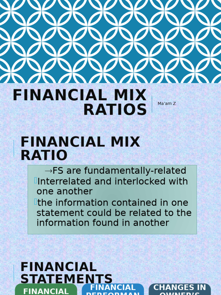 4 Financial Mix Ratios | PDF | Equity (Finance) | Leverage (Finance)