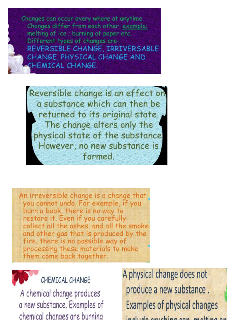 Changes Around Us | PDF