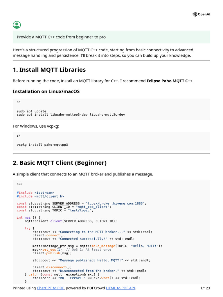 MQTT Theory Explained with Diagrams | PDF | Transport Layer Security | Load Balancing (Computing)