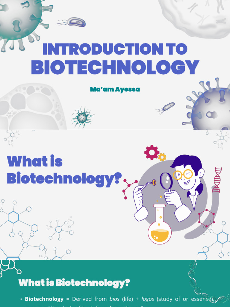 SciTech 10 - Intro To Biotechnology.1 | PDF | Biotechnology | Molecular ...