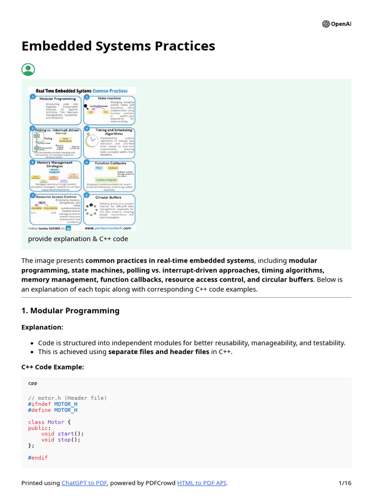 Embedded Systems Practices | PDF | Computer Science | Computer Architecture