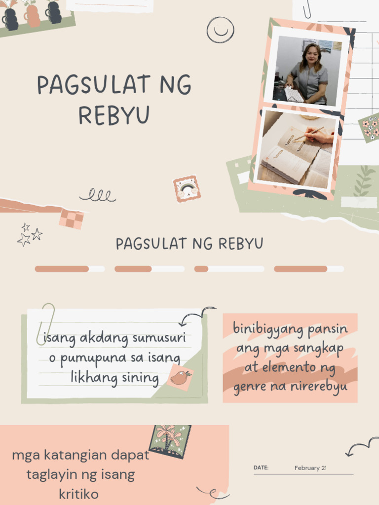 Pagsulat NG Rebyu | PDF