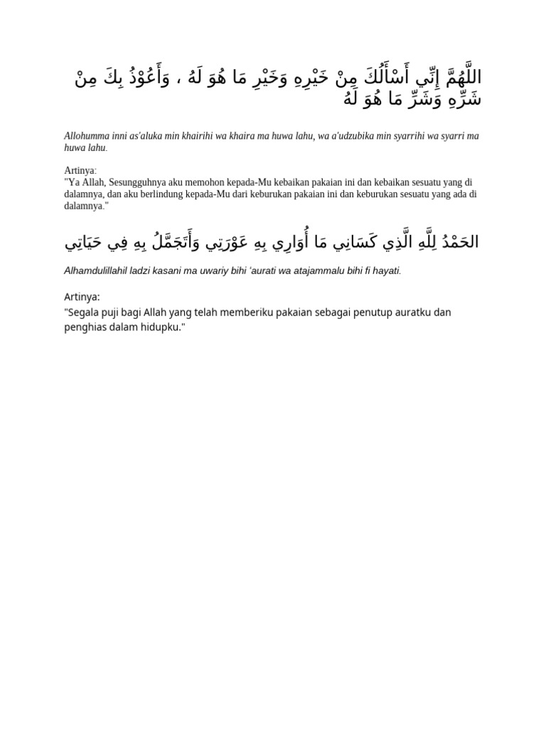 Doa Doa Amaliyah | PDF