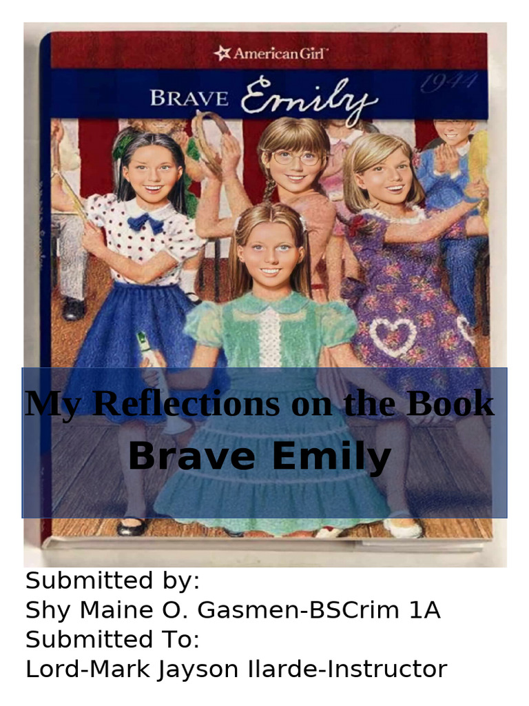 Reflections on "Emily Brave" Book | PDF | Social Psychology | Psychology