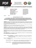 Barangay Videoke Regulation Ordinance | PDF | Public Law | Government
