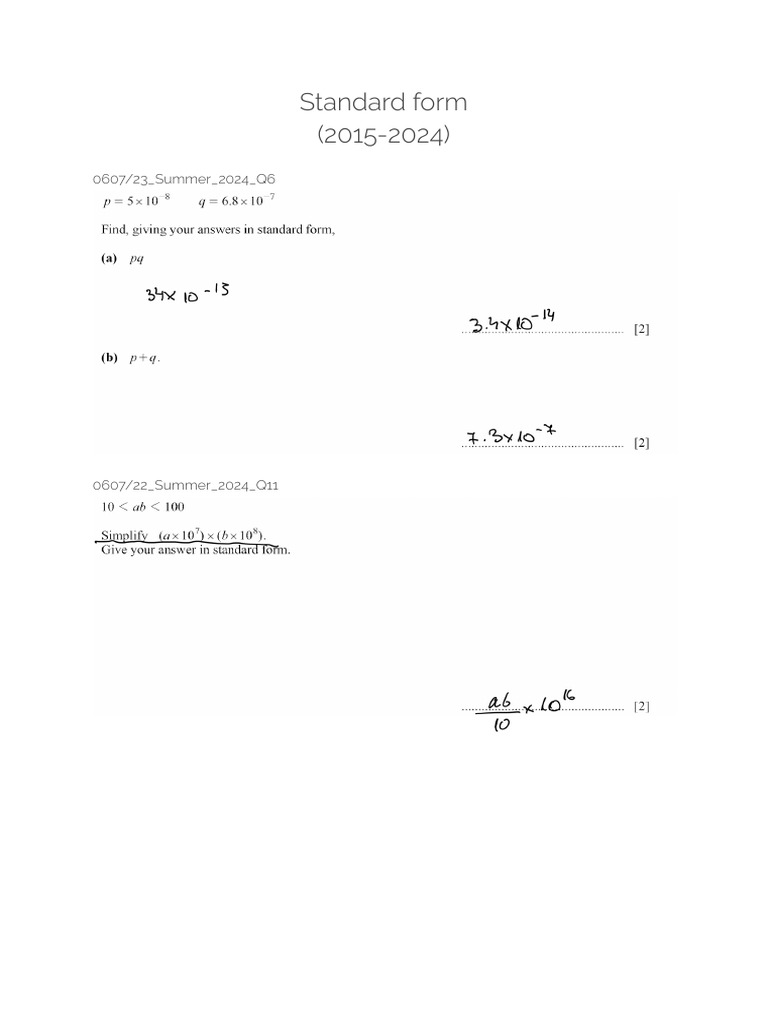 Liza Maria Vasiliu Stașco - Chapter 8 - Standard Form (2015-2024) - P2 ...