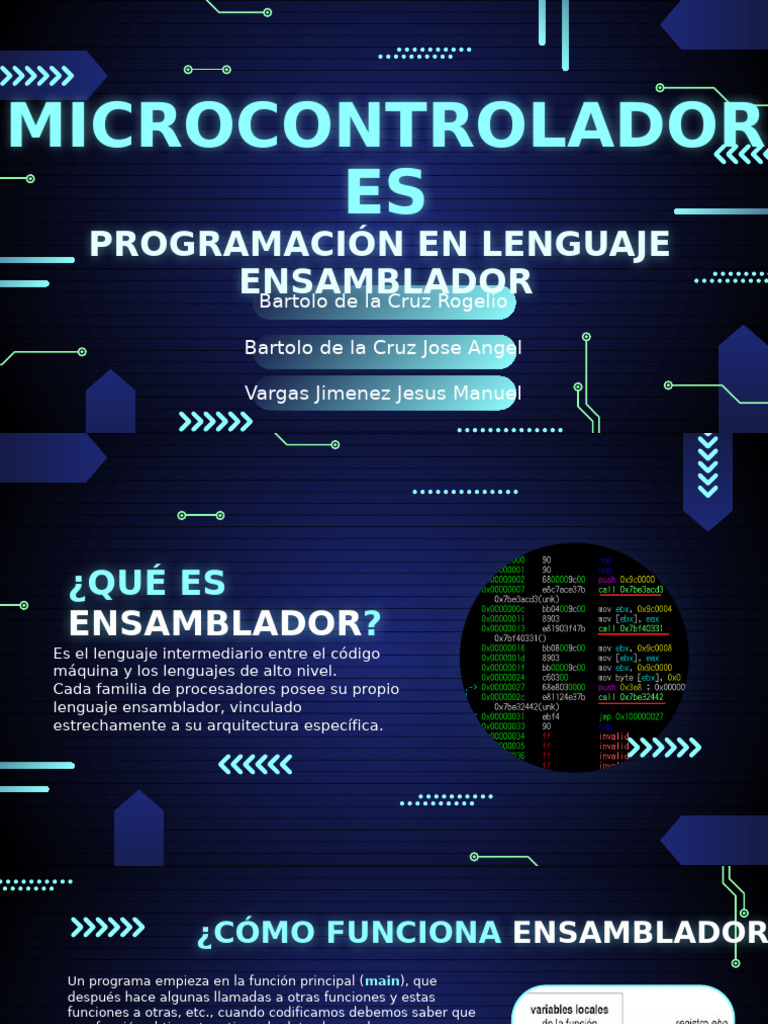 Programacion en Lenguaje Ensamblador | PDF | Lenguaje ensamblador | Lenguaje de programación