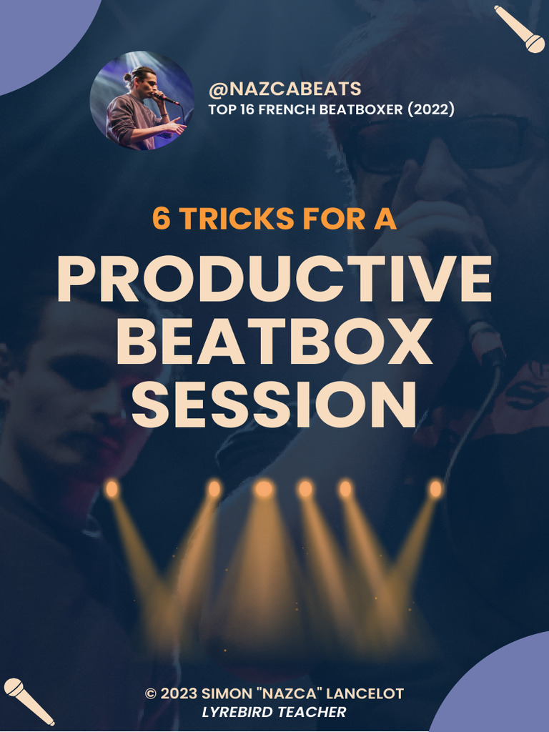 (En) 6 Tricks For A Productive Beatbox Session (Free E-Book) | PDF