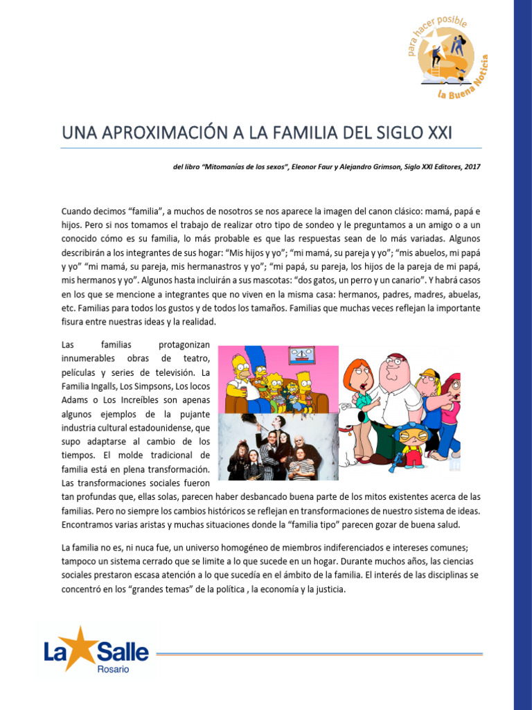 Evolución de la Familia en el Siglo XXI | PDF | Familia | Mujer