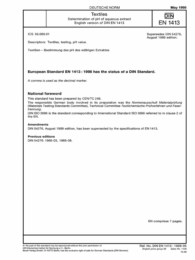 Din 1413 | PDF
