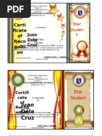 Sample Certificates For Judges | PDF