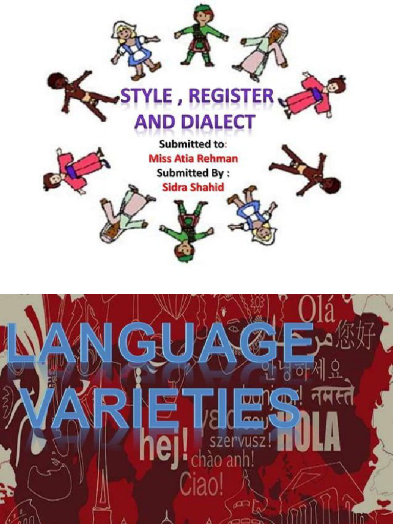 First Dialects Socialists Registers | PDF