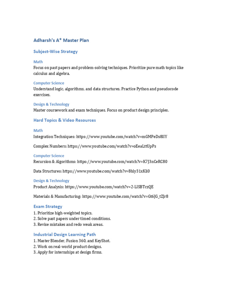 All Astar Plan | PDF